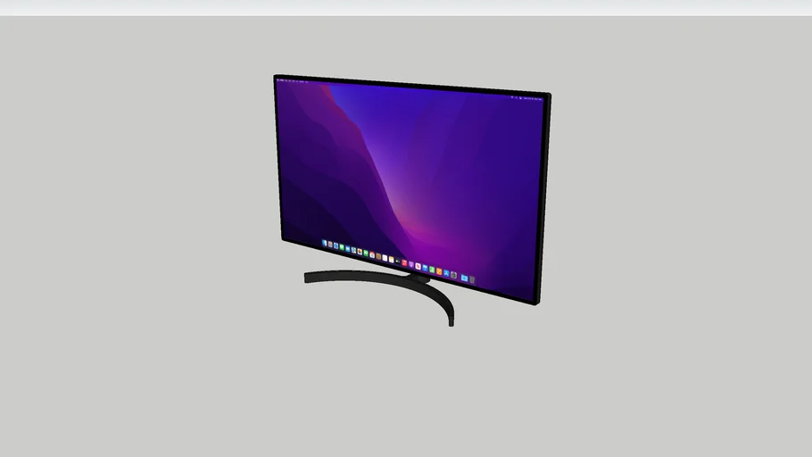 LG 31.5' UHD 4K Monitor - 32BN50U-B | 3D Warehouse