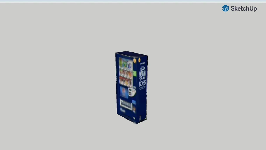 vending machine in Kyoto, Japan | 3D Warehouse