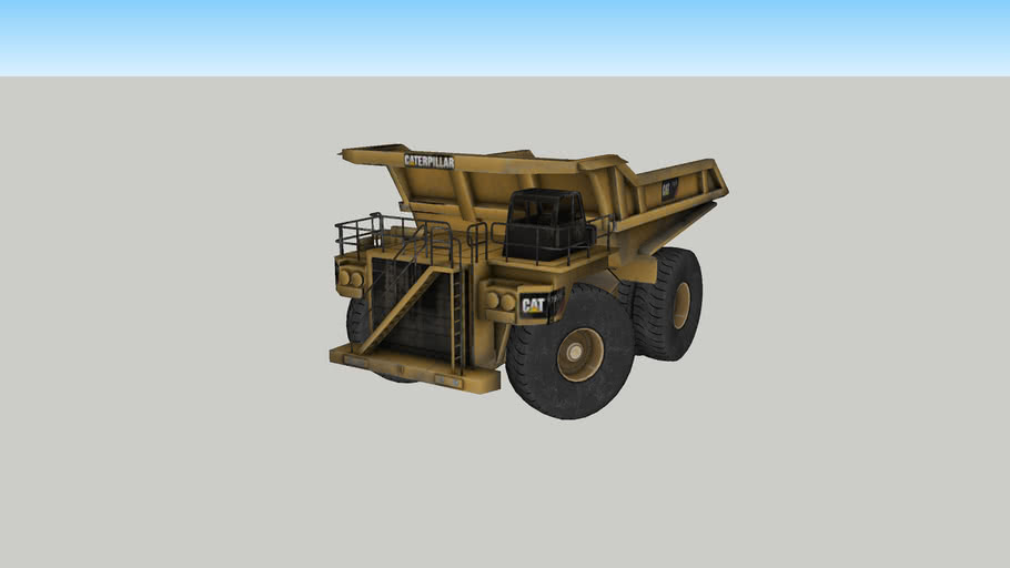 CAT 797 F | 3D Warehouse