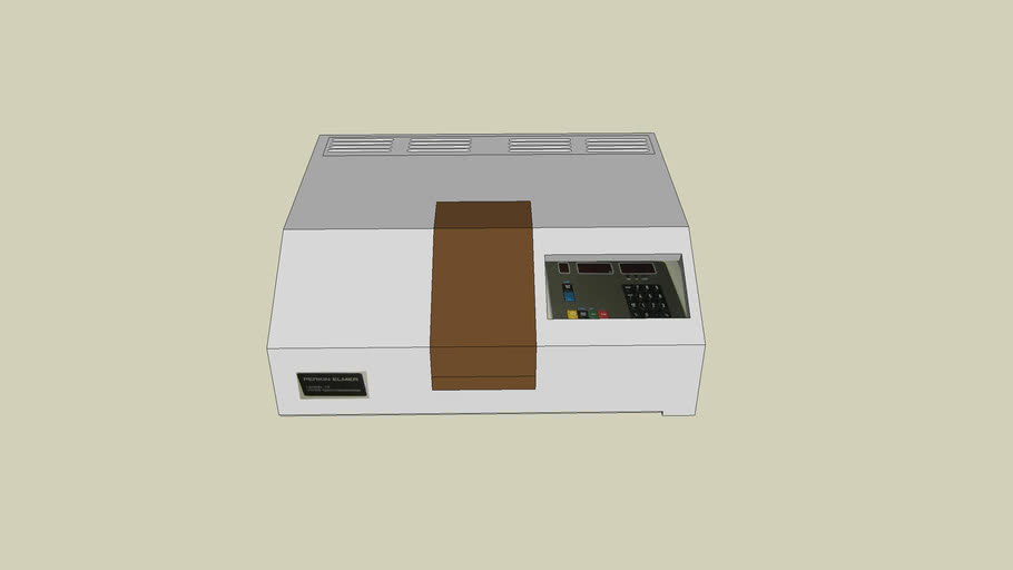 Spectrophotometer | 3D Warehouse