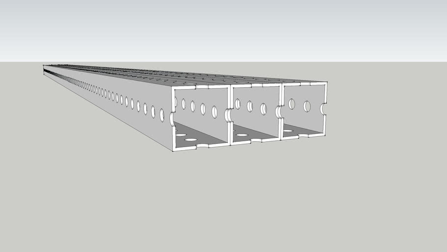 2 Inch Grid Beam Sticks - Large Set B | 3D Warehouse