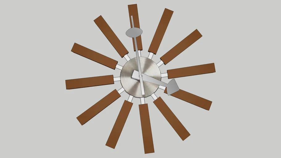 wall clock | 3D Warehouse