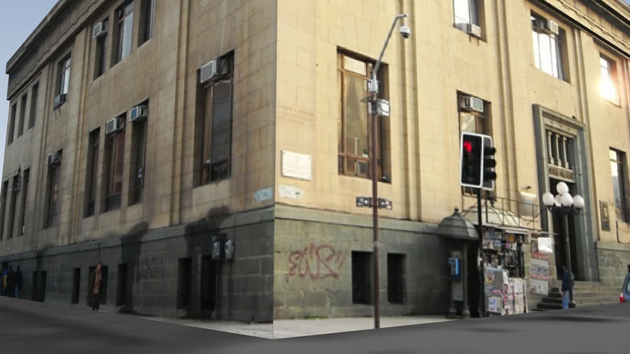 edificio en plaza de armas | 3D Warehouse