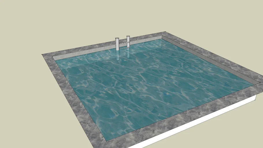 beautiful pool for all to enjoy | 3D Warehouse