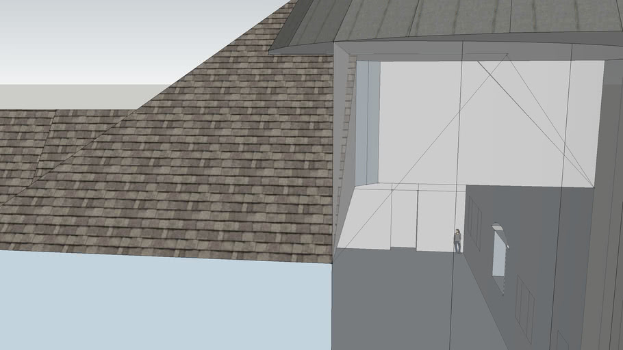 un scaled house | 3D Warehouse