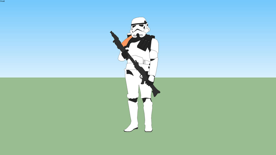 2d Stormtrooper | 3D Warehouse