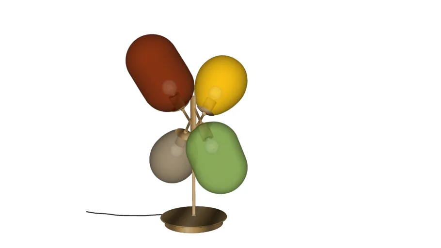 56692 Table Lamp Balloon Dance 48cm | 3D Warehouse