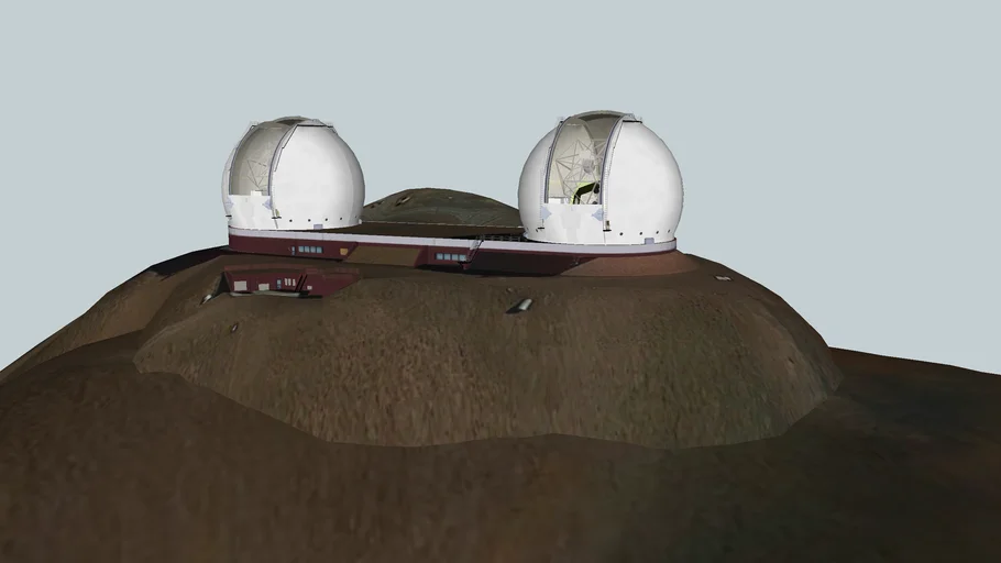 Keck Observatory Mirror