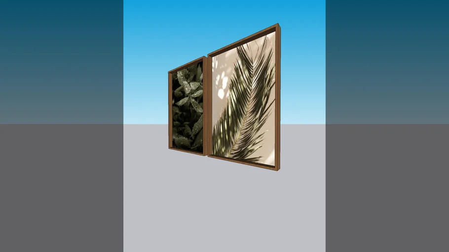 Quadros com moldura caixa | 3D Warehouse