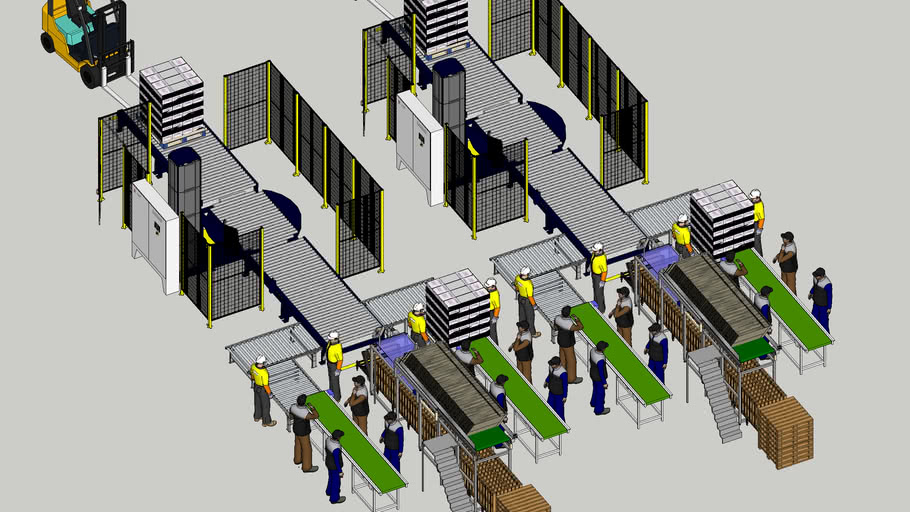 packing system | 3D Warehouse