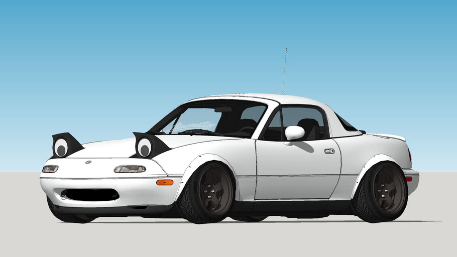 1994 Mazda - MX-5 Hardtop Fender Body Kit (Miata) * | 3D Warehouse
