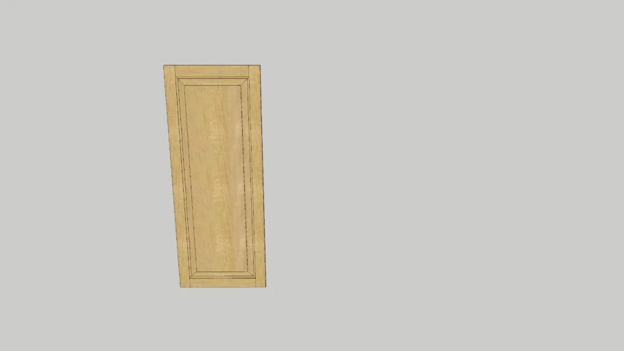 Panel door | 3D Warehouse