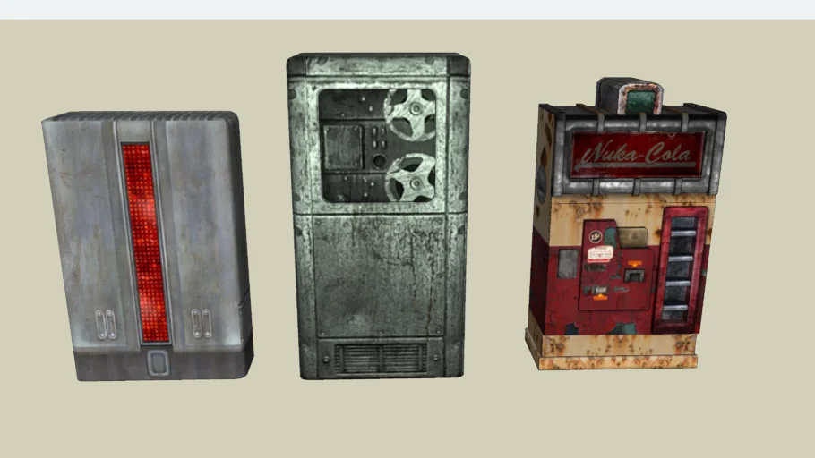 Fallout machines | 3D Warehouse
