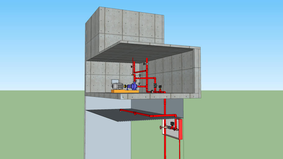 Sprinklers - Instalação | 3D Warehouse