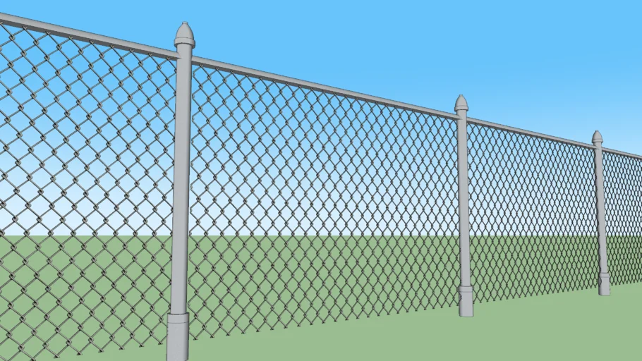Chain Link Fence | 3D Warehouse