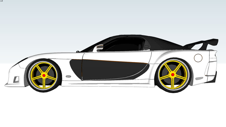 Tokyo Drift Veilside RX-7 | 3D Warehouse