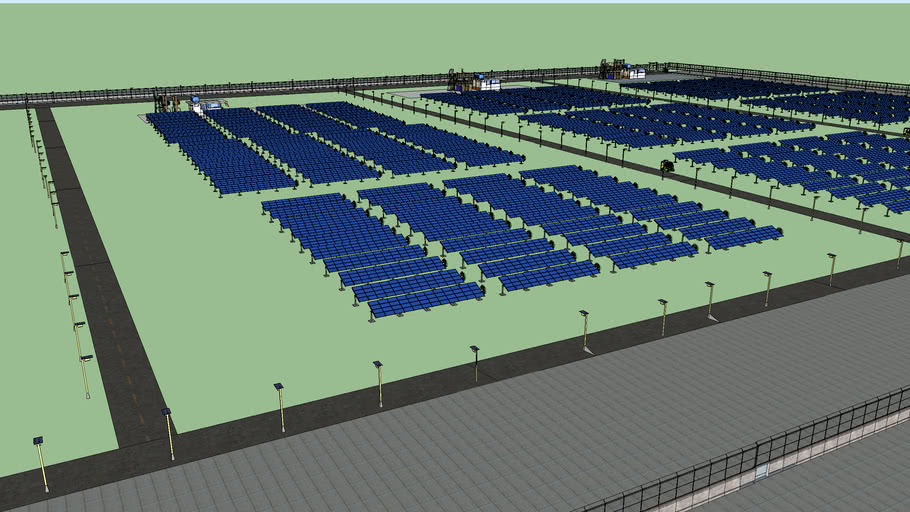 Solar farm | 3D Warehouse