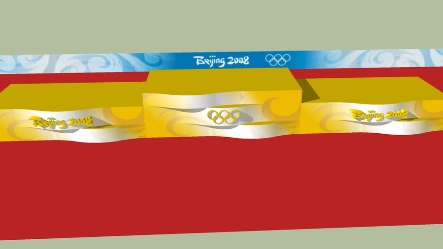 Beijing 2008 Olympic Podium | 3D Warehouse