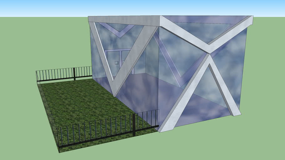 Futuristic House | 3D Warehouse