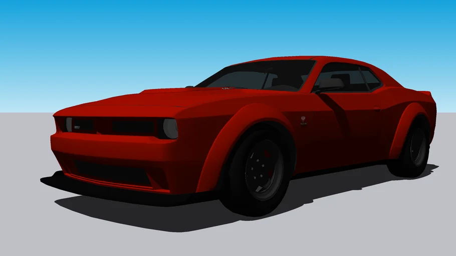 Bravado Gauntlet Hellfire | 3D Warehouse