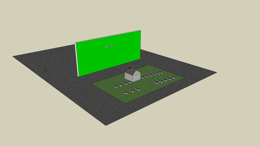 Drive in Movie Theatre | 3D Warehouse