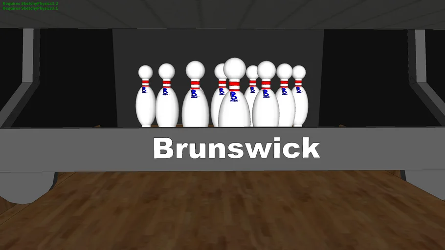 Brunswick A-2 Pinsetter (SketchyPhysics) | 3D Warehouse