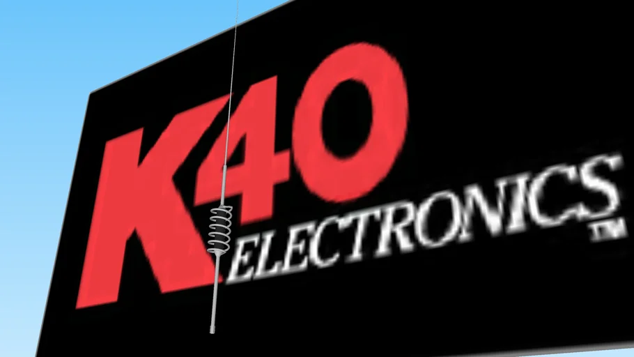 K40 BIG COIL CB ANTENNA | 3D Warehouse