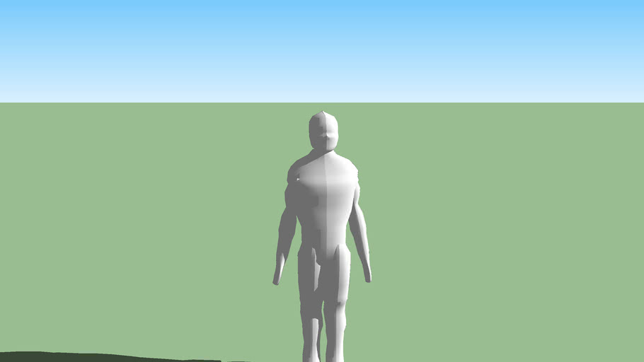 human male body shape | 3D Warehouse
