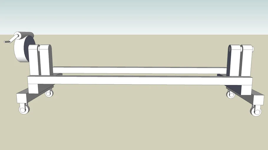 high horse power engine repair bench | 3D Warehouse