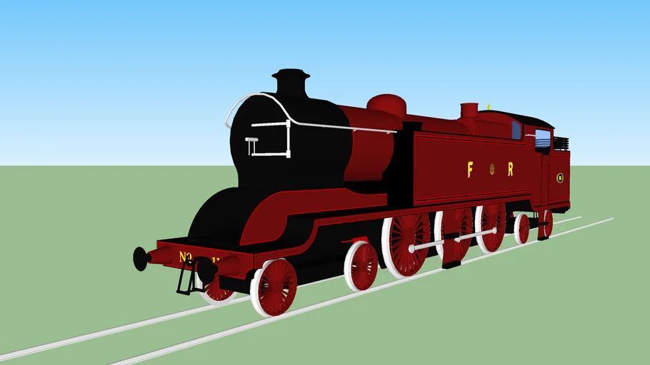 Furness Railway No. 116 | 3D Warehouse
