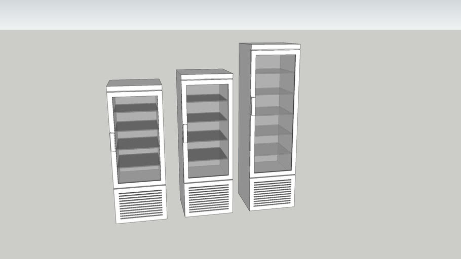 220519 SHOWCASE DISPLAY COOLER | 3D Warehouse