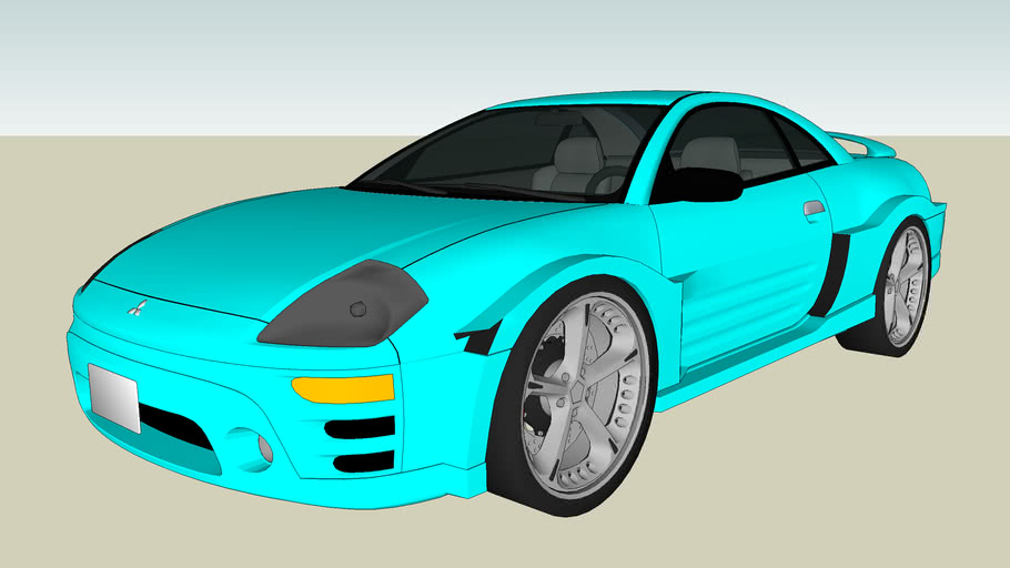 Wide Body Mitsubishi Eclipse | 3D Warehouse