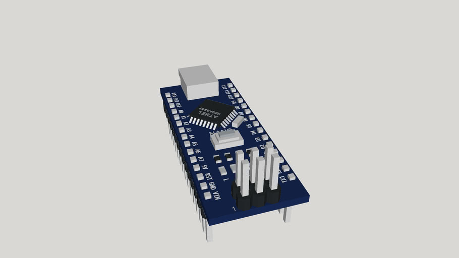 Arduino Nano | 3D Warehouse