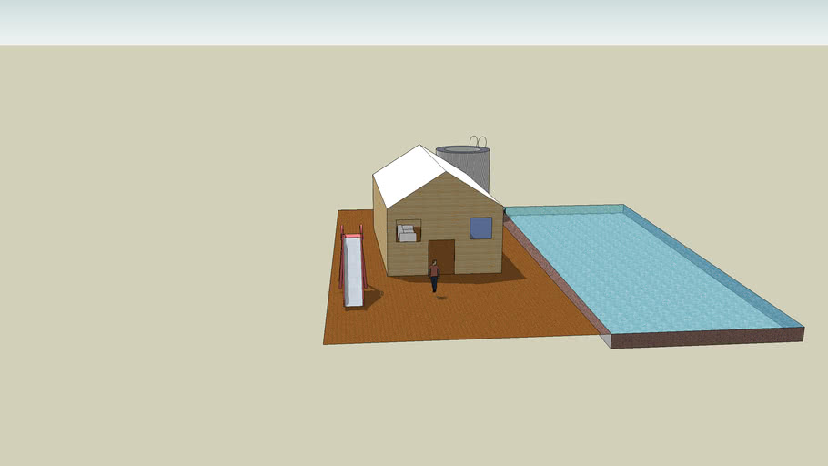 Simple example of a house | 3D Warehouse