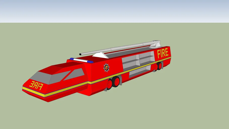 Future Fire Engine | 3D Warehouse