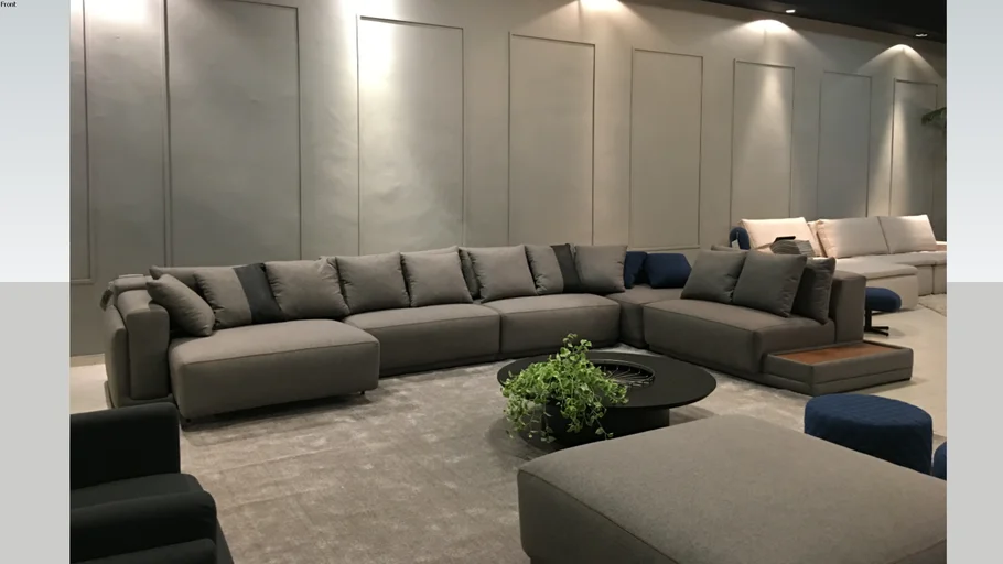 SOFÁ HASLAM - Estofados Klassic | 3D Warehouse