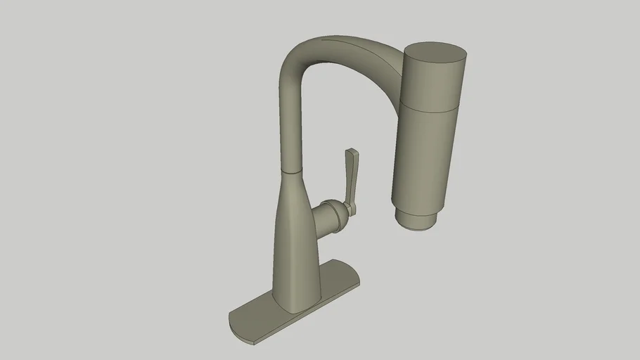 High Arch Faucet kitchen | 3D Warehouse