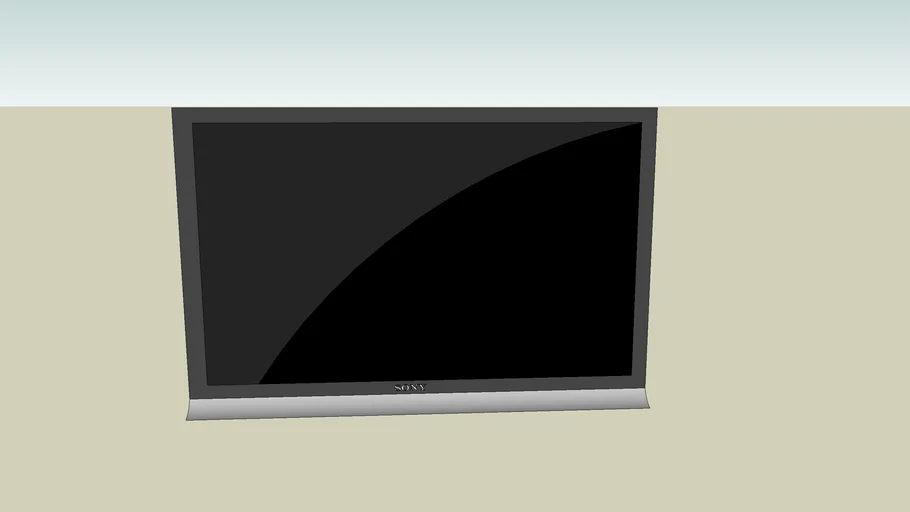 Sony Plasma | 3D Warehouse