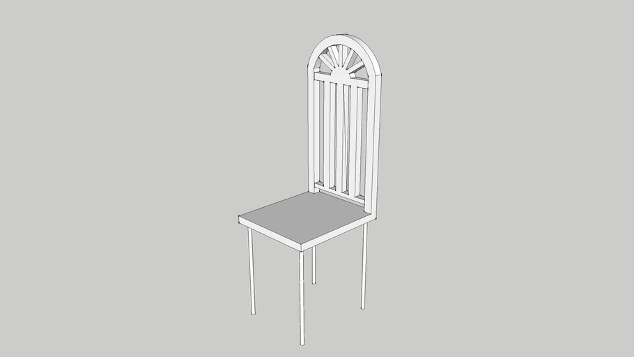 Simple chair | 3D Warehouse