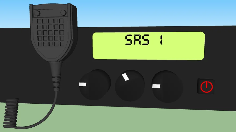 VHF Radio | 3D Warehouse