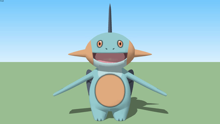 Marshtomp (Pokémon Omega Ruby and Alpha Sapphire) | 3D Warehouse