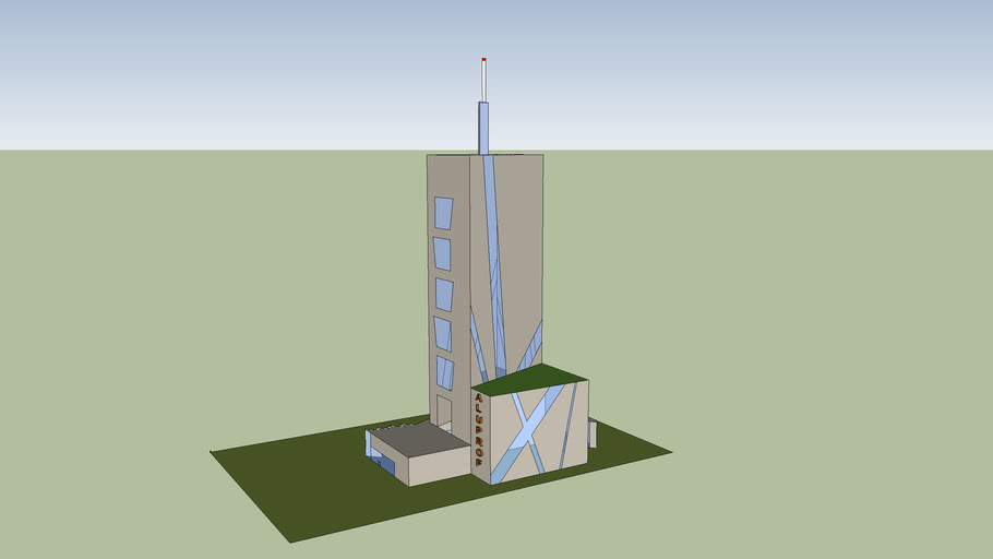 Simple high-rise | 3D Warehouse