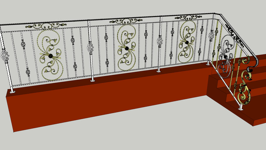 Handrail | 3D Warehouse