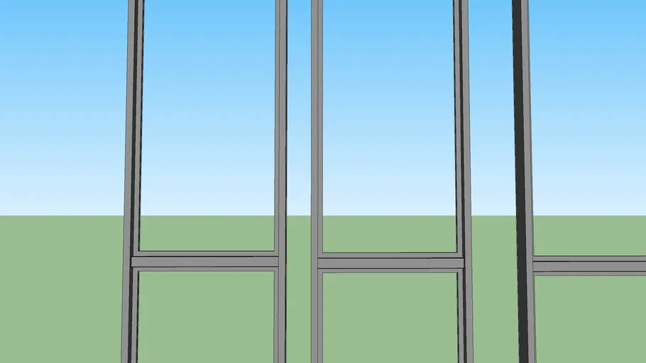 highrise windows (5) 24'x83.75' | 3D Warehouse