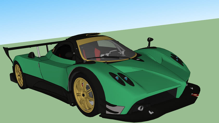 Pagani Zonda R | 3D Warehouse
