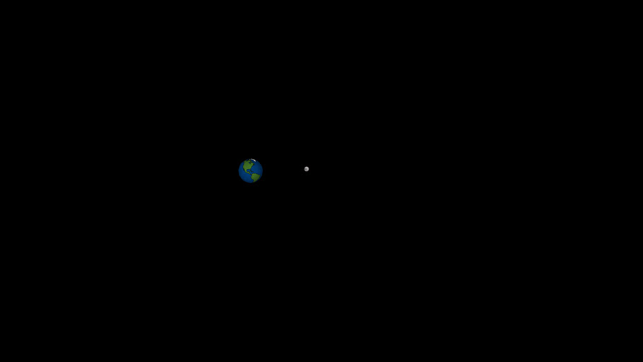 Moon - Earth Orbit Animation | 3D Warehouse