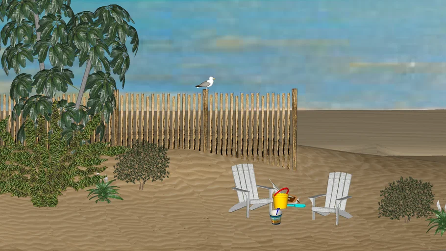 SAND FENCE | 3D Warehouse