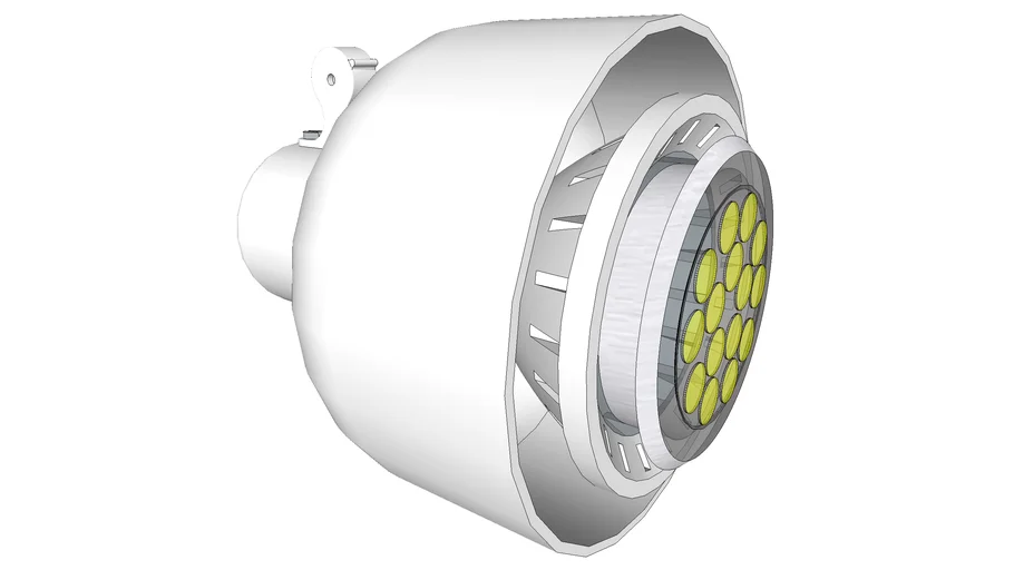 ELECTRICAL, ASSEMBLY, SPOTLIGHT, LOWER TILTING SECTION | 3D Warehouse