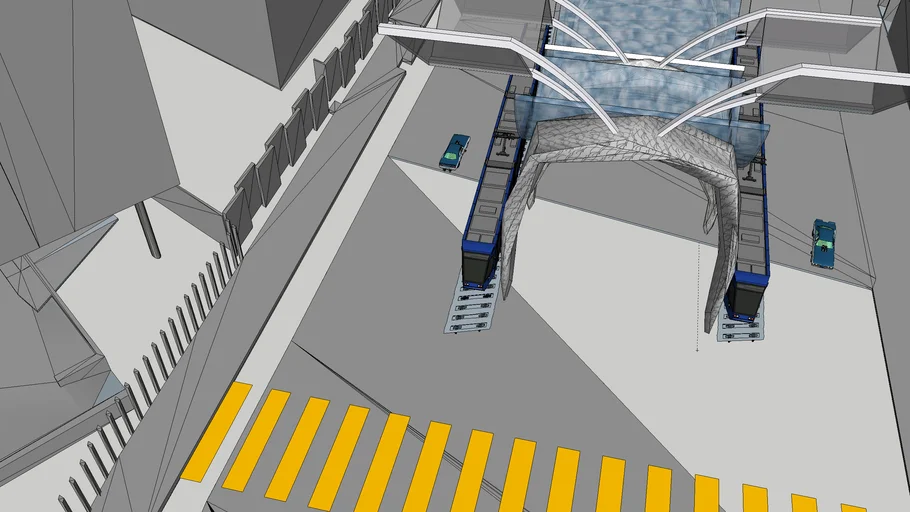 Kwok, Tzewai, UNSW Light Rail Station | 3D Warehouse