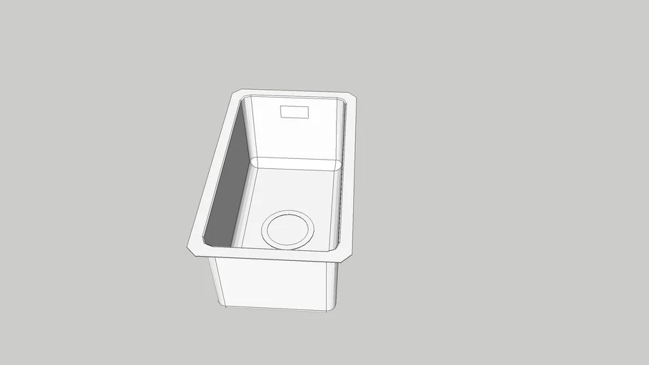 Small Rectangular Prep Bowl | 3D Warehouse